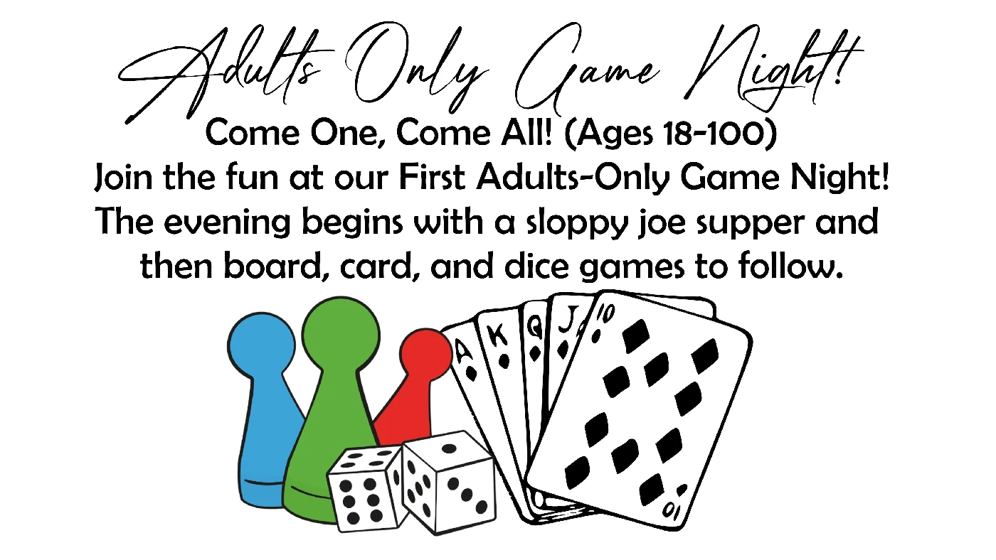 Adults-Only Game Night – First English Lutheran Church